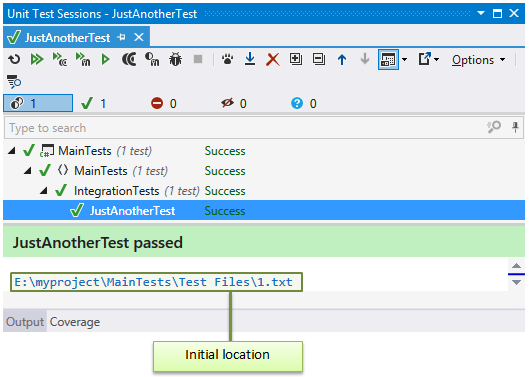 Shadow Copying In Dotcover If Your Nunit Tests Fail During Continuous Testing Resharper