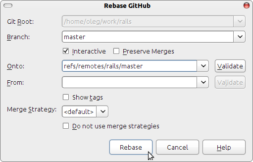 git - Rebasing local branch and push it to github - Stack Overflow
