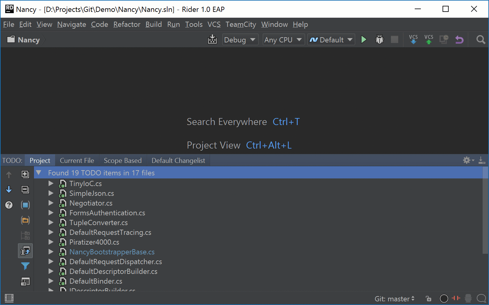 Working with TODO items in Rider | The .NET Tools Blog