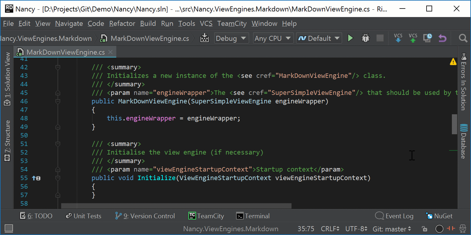 Rider EAP 21: F# support, bundled TFS plugin and more | The .NET Tools Blog