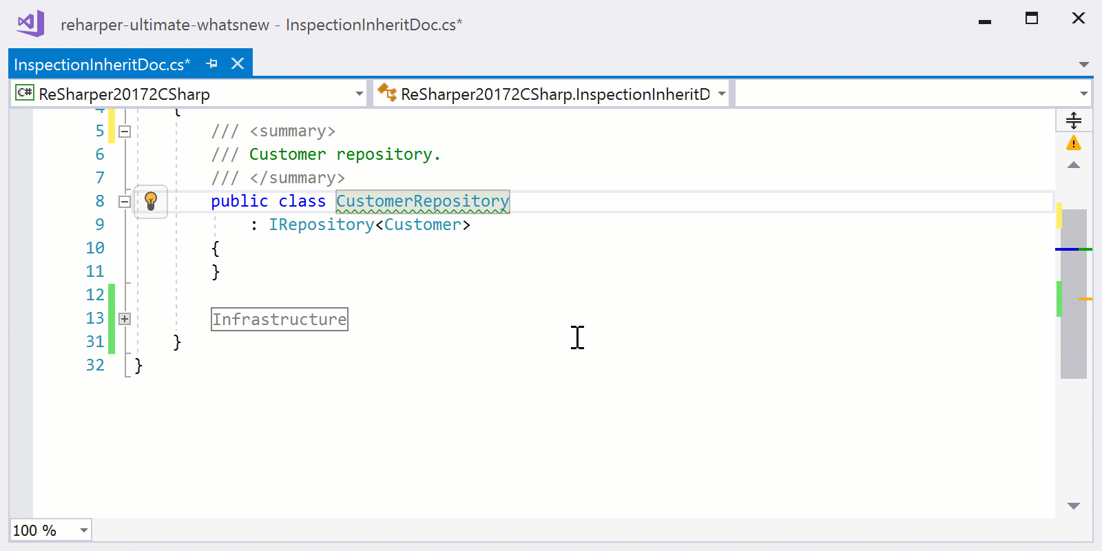 Improved Xml Documentation Support In Resharper And Rider The Net Tools Blog