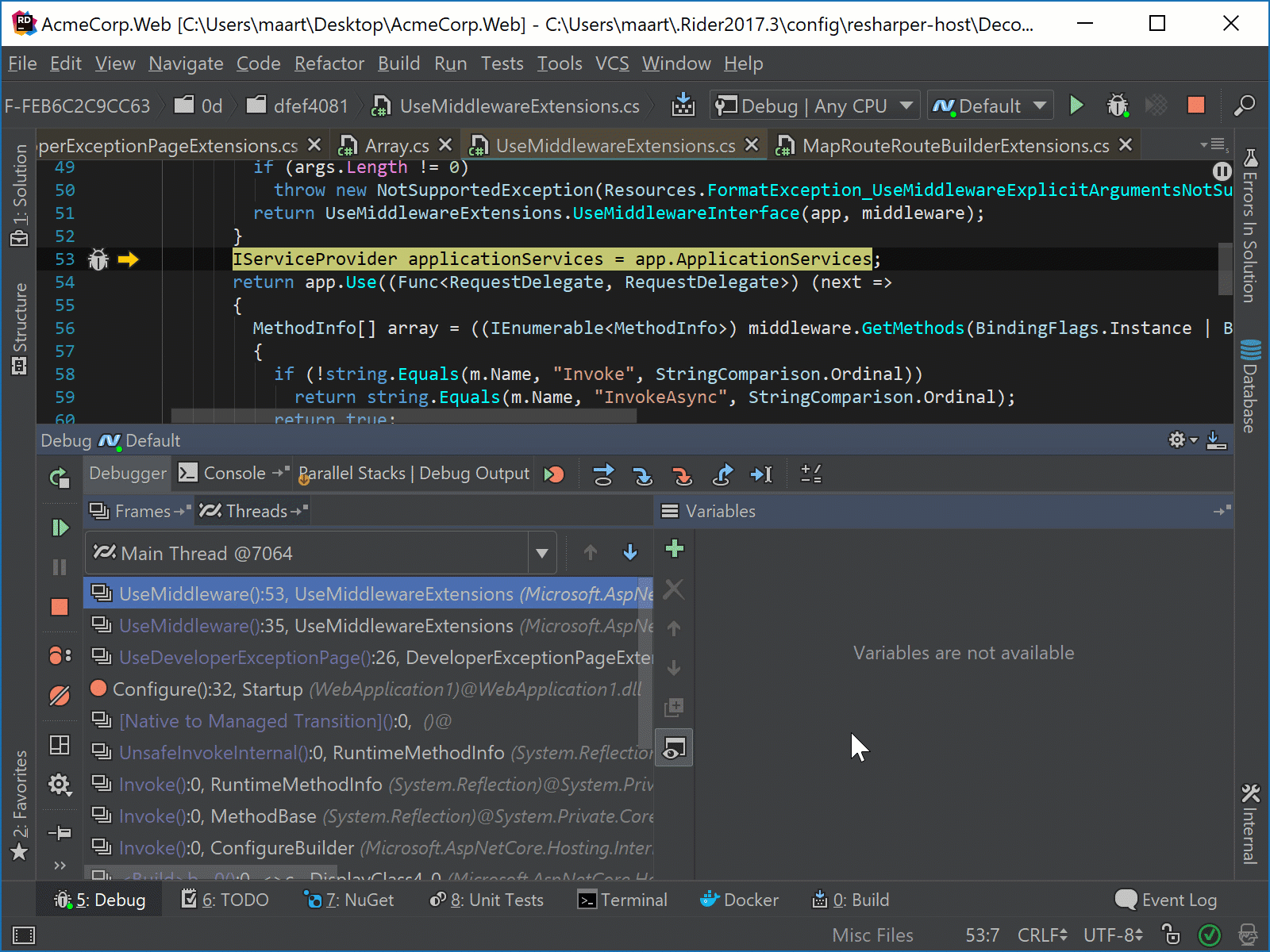 Debugging third-party code with Rider | The .NET Tools Blog