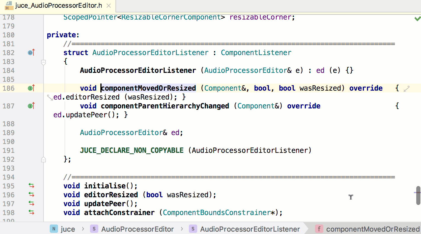 CLion 2018.1 EAP: structured bindings, breadcrumbs, experimental hexadecimal view | The CLion Blog