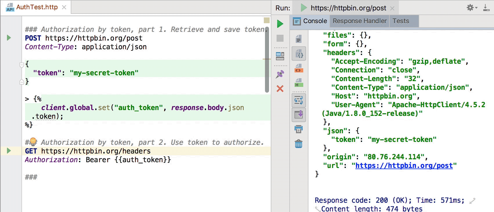 Handling responses in the HTTP Client | The PhpStorm Blog