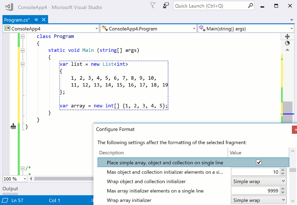 Formatter Comments And More In Resharper And Rider 20182 The Net Tools Blog