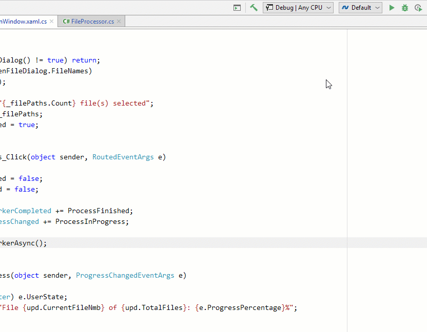 Performance Profiling Net Code In Rider With Integrated Dottrace The Net Tools Blog 