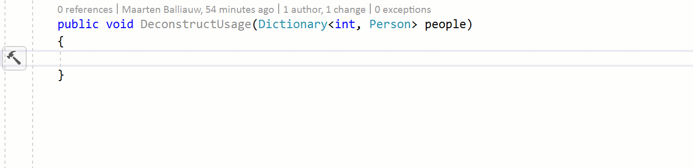 Tuples, deconstruction, string interpolation - improved inspections and ...