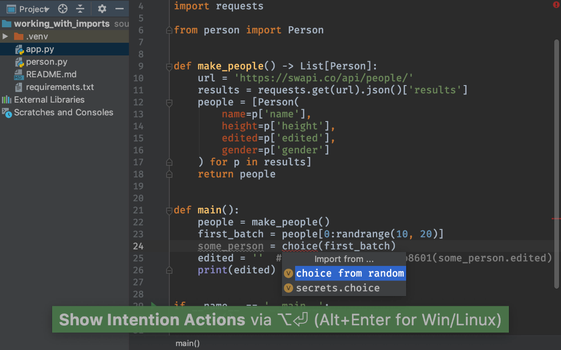 Let PyCharm Do Your Import Janitorial Work The PyCharm Blog