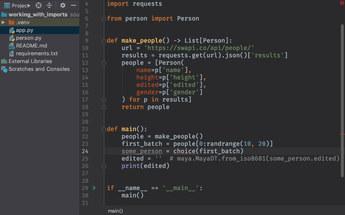 Let PyCharm Do Your Import Janitorial Work | The PyCharm Blog