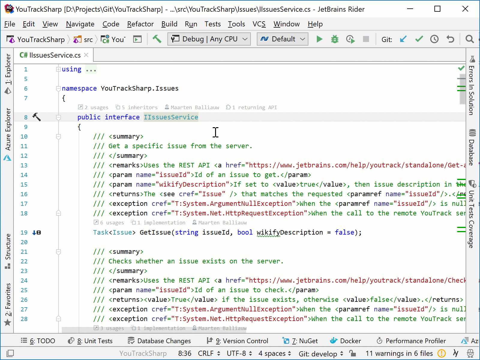 Code Vision In Rider Enriching The Editor With Contextual Information And Navigation The Net 0205