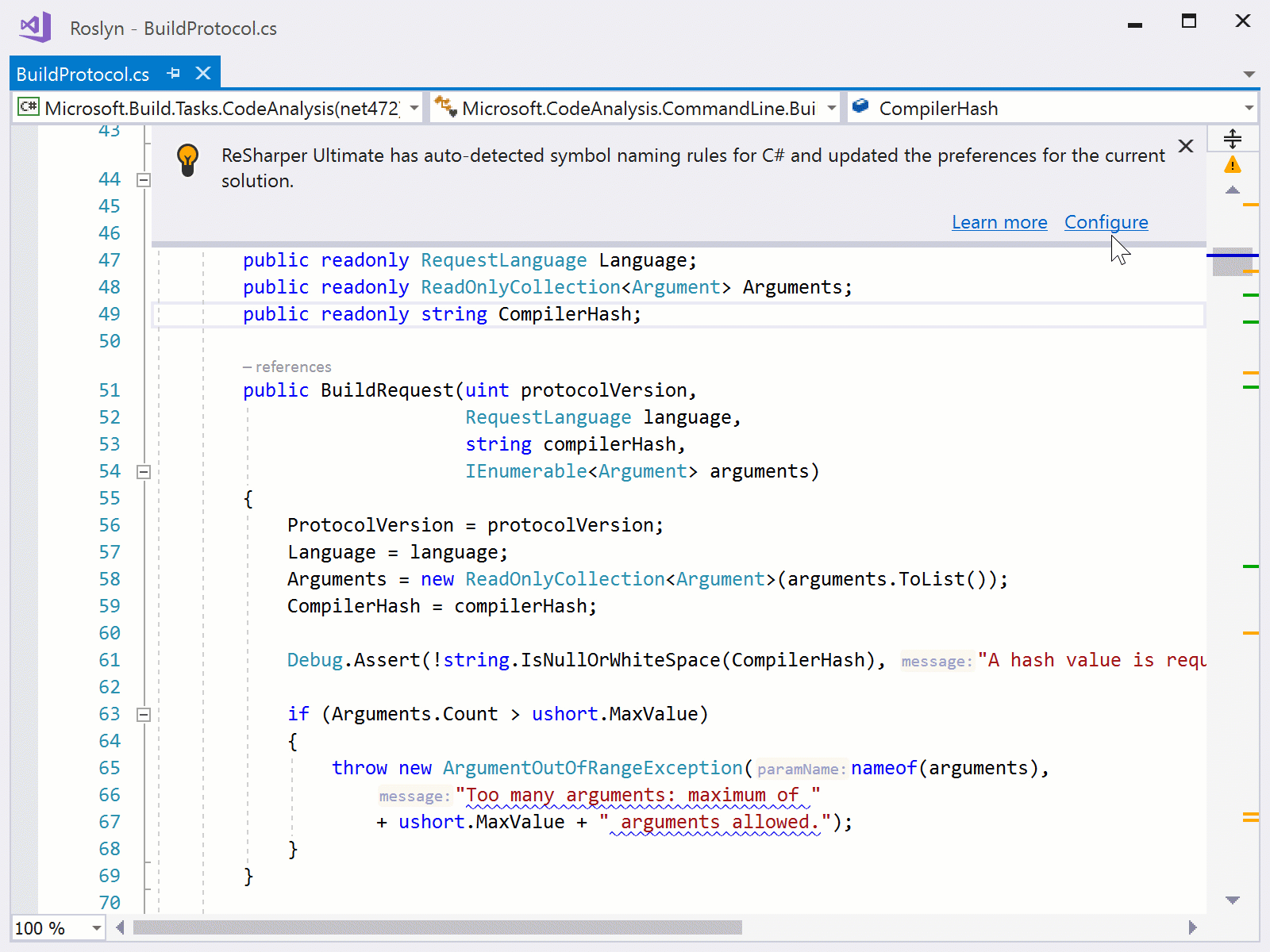 Detection Of Code Styles And Naming With ReSharper The NET Tools Blog Detection Of Code Styles And Naming With ReSharper The NET Tools Blog
