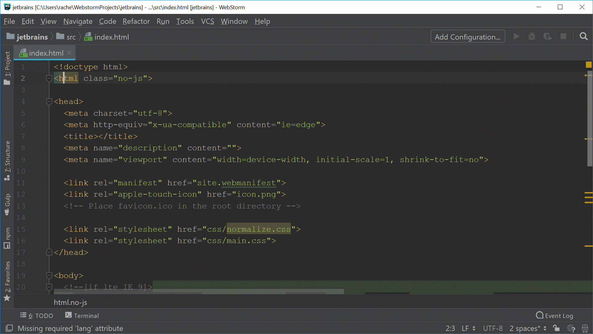 Accessibility Features in WebStorm 2018.3 | The WebStorm Blog