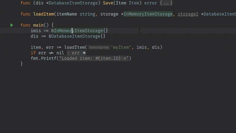 Refactorings in GoLand - Extract Interface | The GoLand Blog