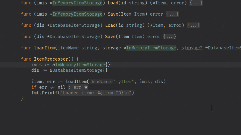 Refactorings in GoLand - Extract Interface | The GoLand Blog