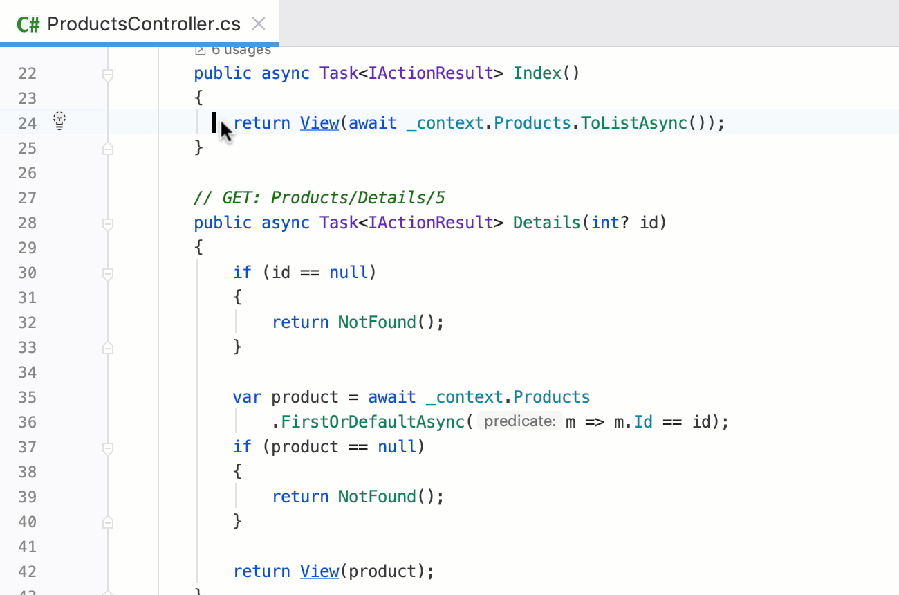 A Quick Overview Of Aspnet Core With Rider The Net Tools Blog