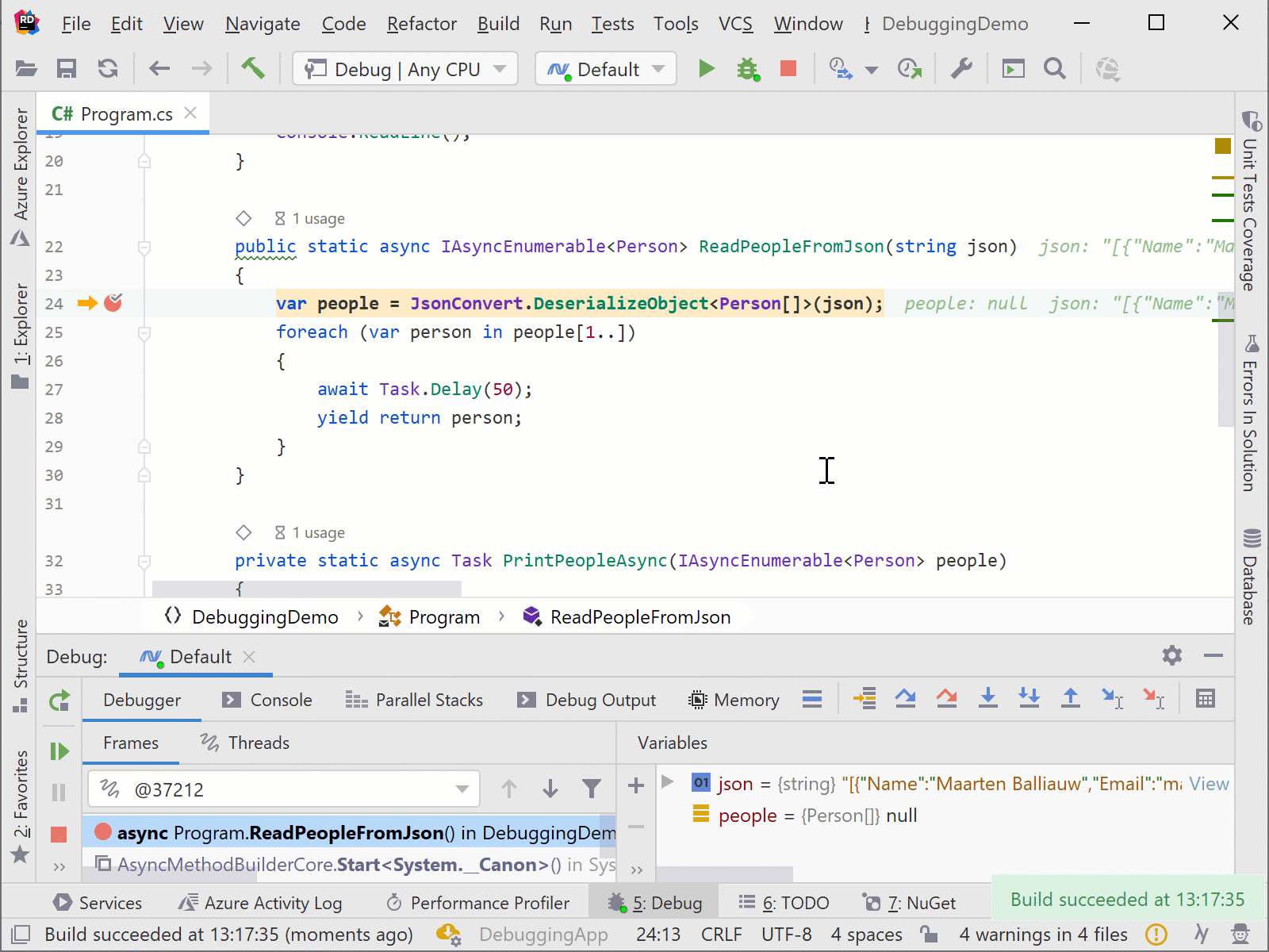 Docker Compose Edit And Continue For C 8 And More Debugger Updates In