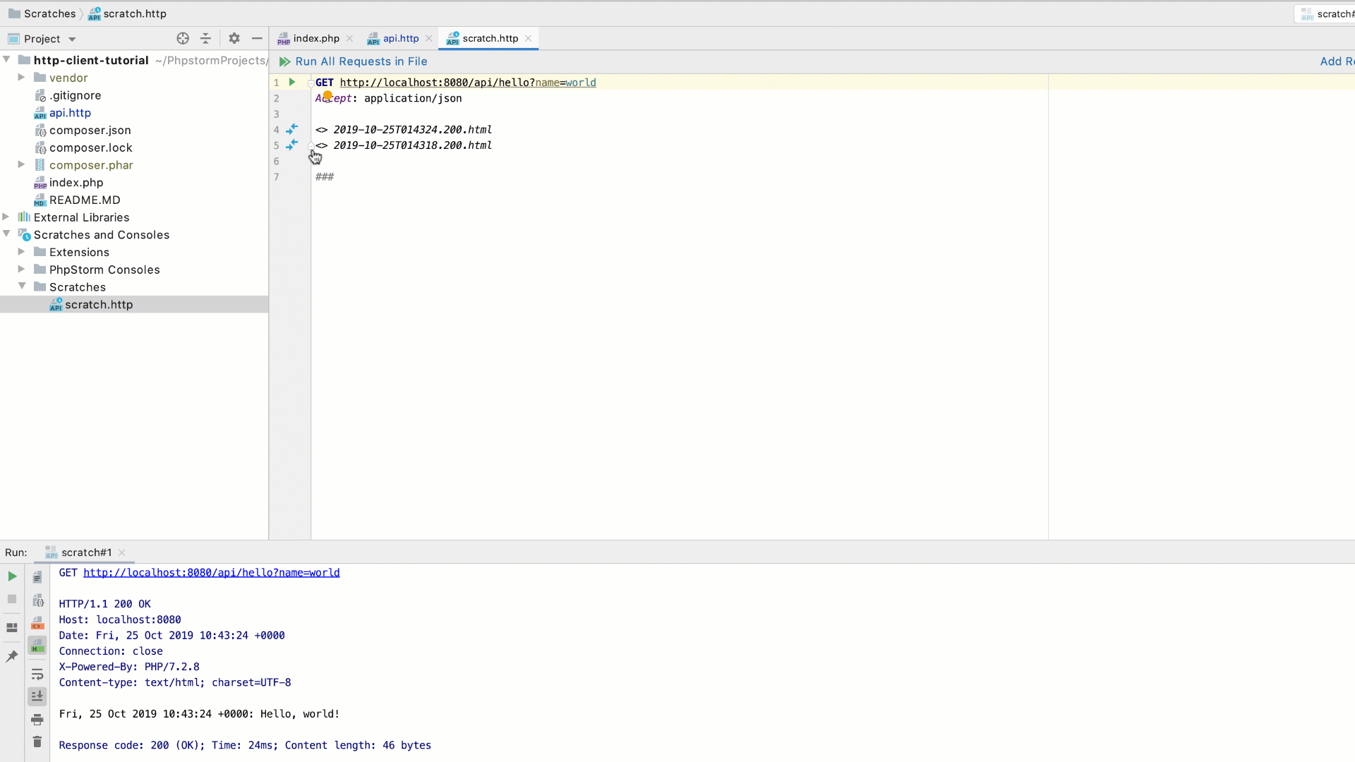 HTTP Client in PhpStorm Overview | The PhpStorm Blog