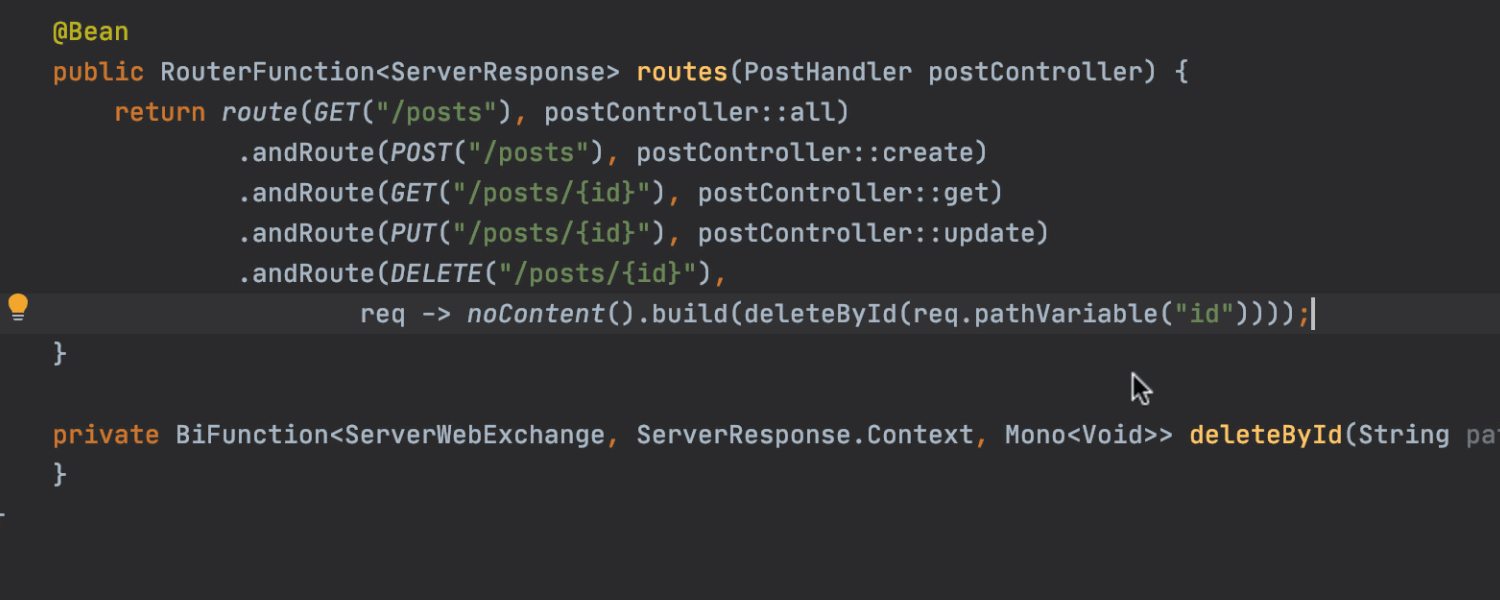 IntelliJ IDEA 2020.1 EAP6: Improvements for Spring WebFlux, HTTP Client ...