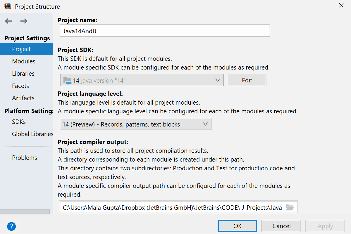 Java 14 And Intellij Idea The Intellij Idea Blog