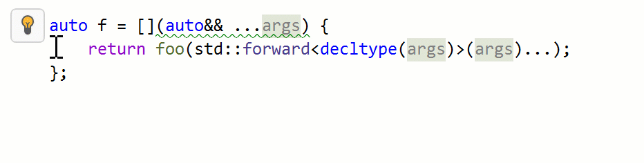 ReSharper C++ 2020.1 EAP: Template Syntax for Lambdas, and Better Support for UE4 Coding ...