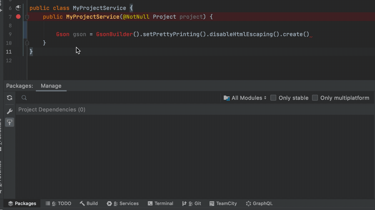 Package Search on the Web | The IntelliJ IDEA Blog