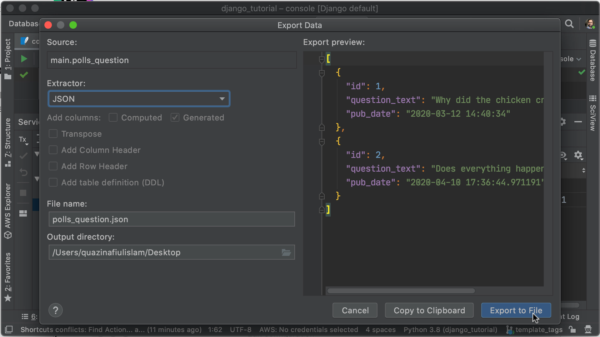 New Database Features In PyCharm 2020 1 The PyCharm Blog