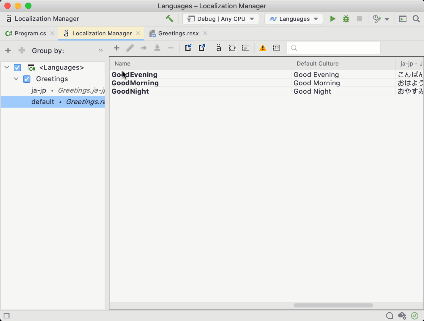 Say Hello To Localization Manager In Rider 2020.2 | The .NET Tools Blog