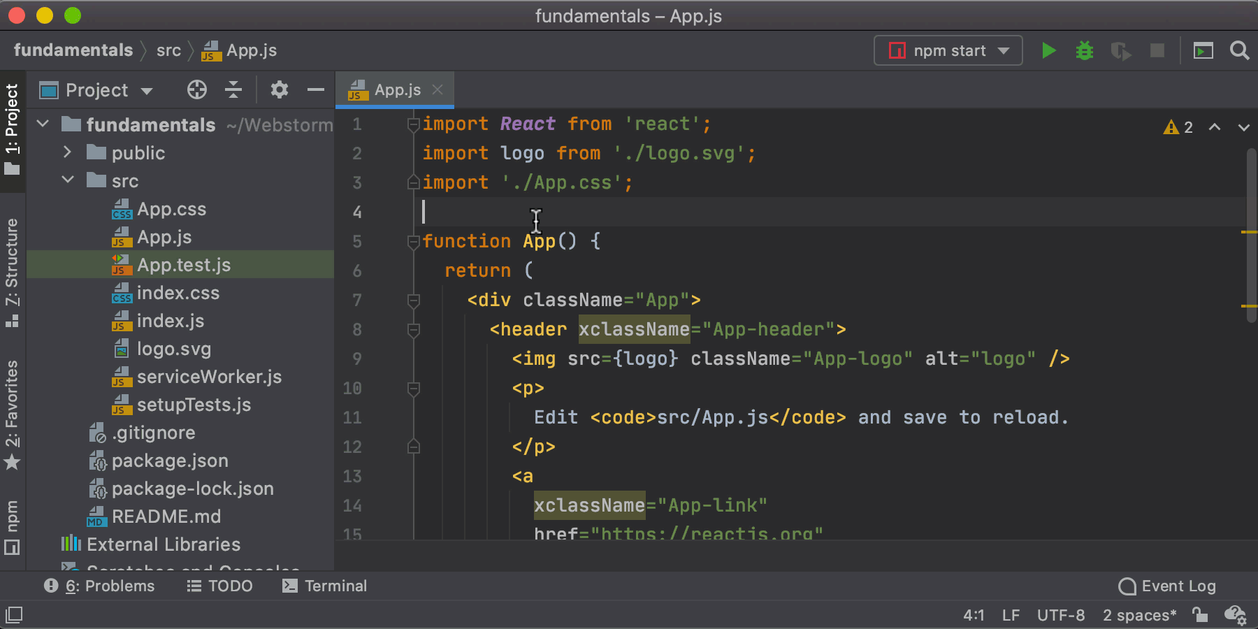 WebStorm Fundamentals: Understanding the UI | The WebStorm Blog