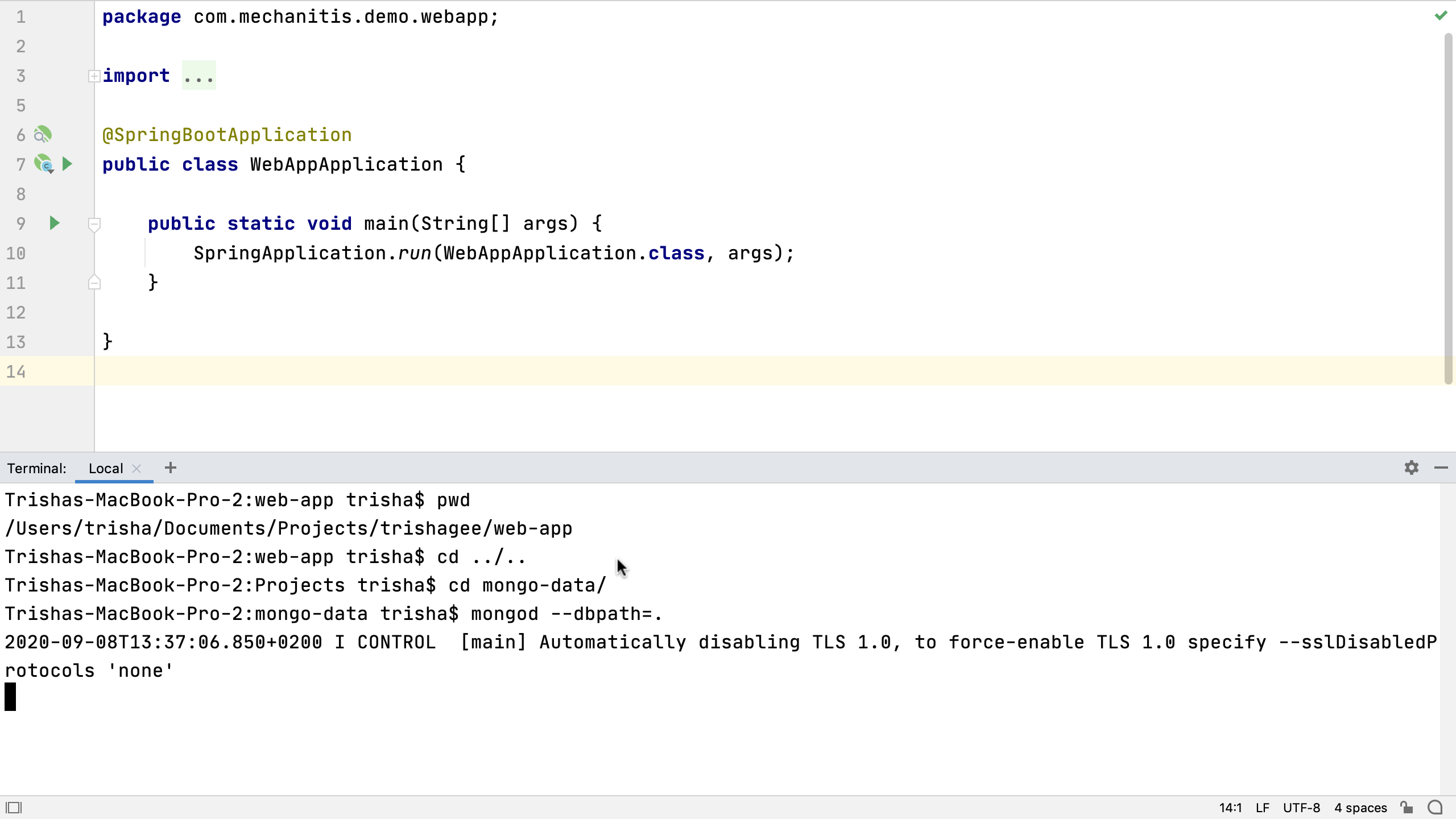 Using The Terminal In IntelliJ IDEA DevsDay ru