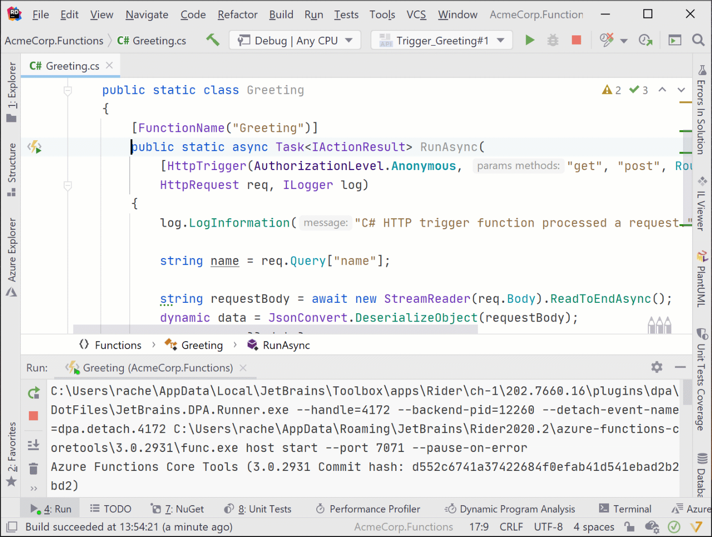 Build Serverless Apps with Azure Functions | The .NET Tools Blog Build Serverless Apps with Azure Functions | The .NET Tools Blog