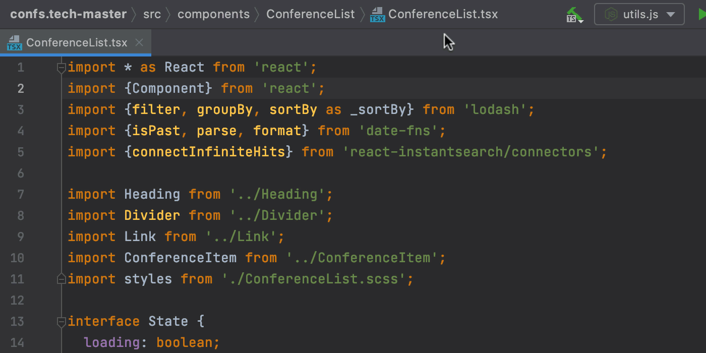WebStorm 2020.3: Tailwind CSS, Git Staging, and More | The WebStorm Blog