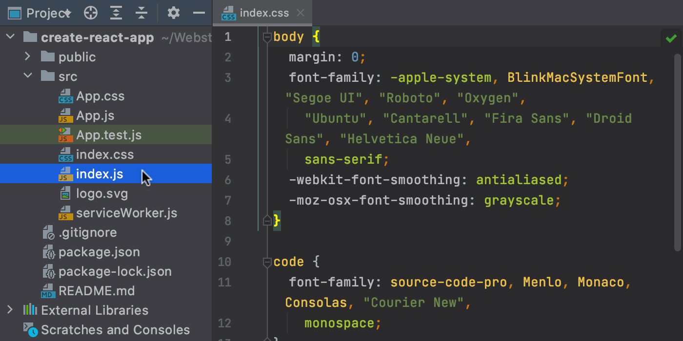 WebStorm 2020.3: Tailwind CSS, Git Staging, and More | The WebStorm Blog