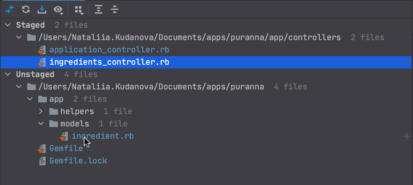 RubyMine 2020.3 EAP7: Improved Terminal, Git Staging Support, and More | The RubyMine Blog