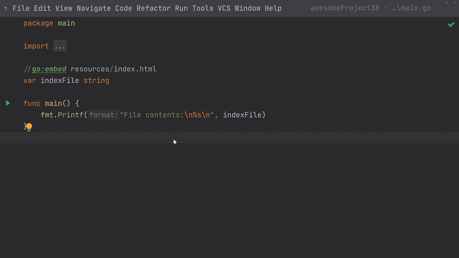 GoLand 2021.1 EAP 3 Introduces go:embed Support, Run Targets, Extract ...