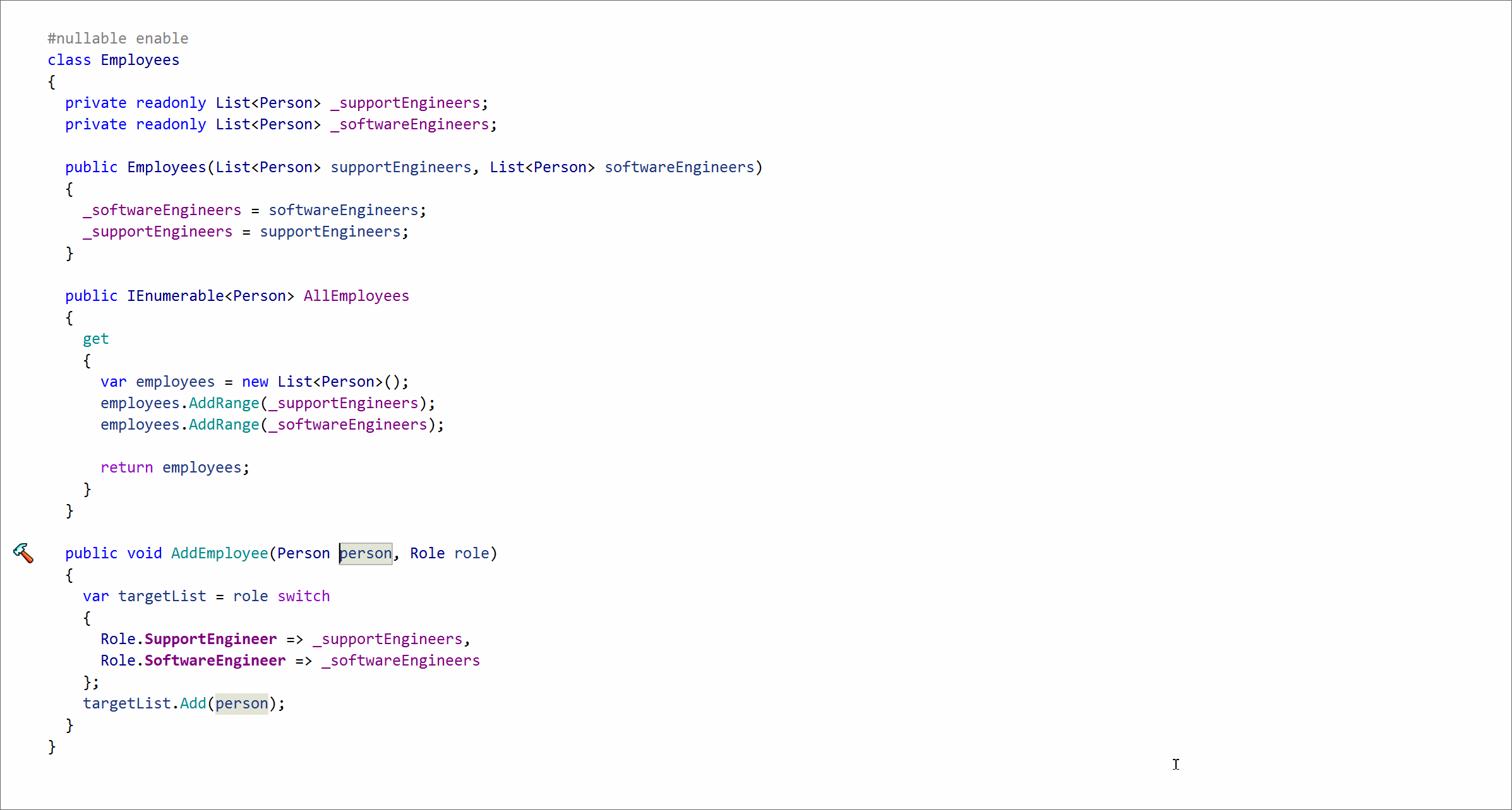 Whats New For C Nullable Reference Types In Resharper And Rider 20212 Eap The Net Tools Blog
