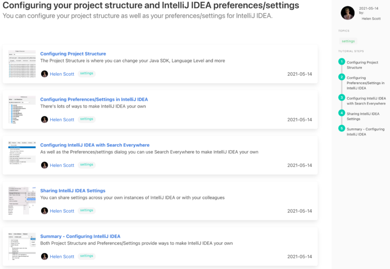 New Tutorial Configuring Your Settingspreferences In Intellij Idea