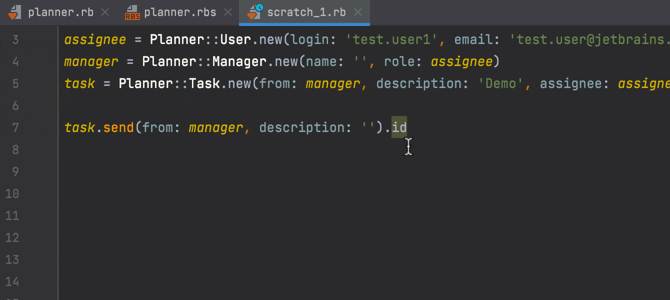 RBS: How to Get the Most Out of RubyMine’s Code Assistance | The RubyMine Blog