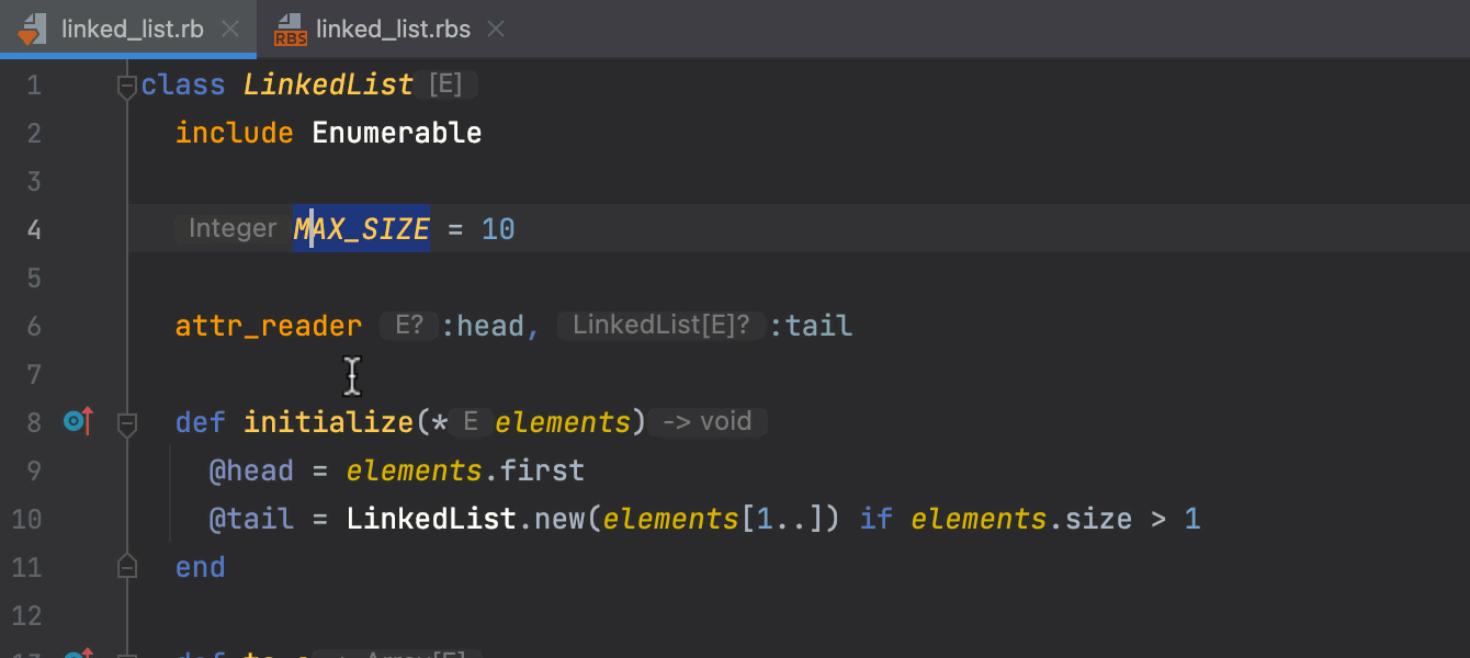 RubyMine 2022.1 EAP3: Improvements for Ruby, RBS, and Rails | The ...