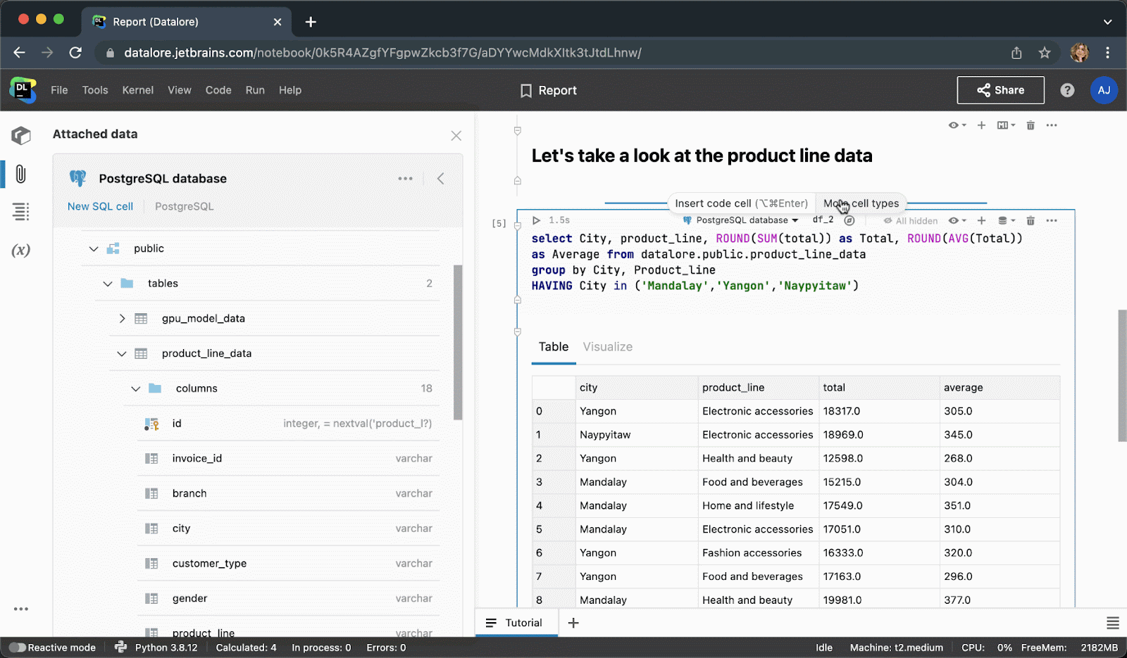 How To Run SQL From Jupyter Notebook Two Easy Ways The JetBrains Datalore Blog