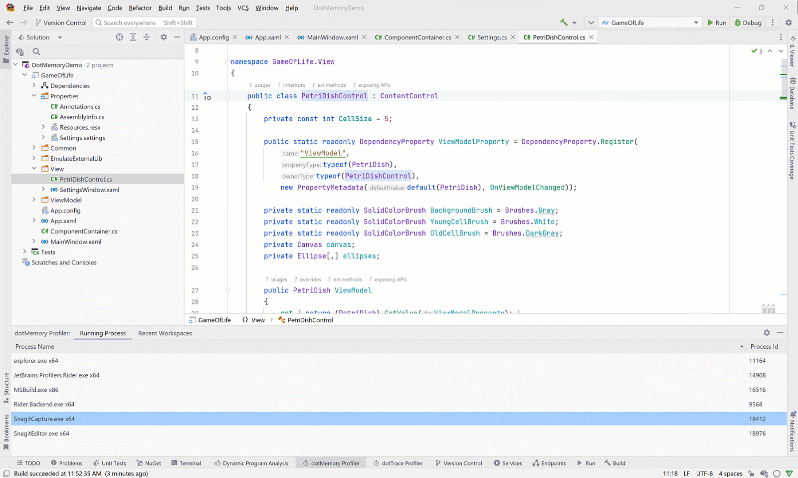 How to Profile .NET Code Using the dotMemory Plugin in Rider | The .NET Tools Blog