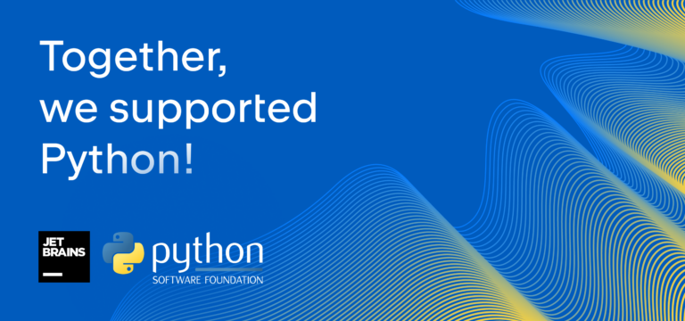 Together, We Supported Python | The JetBrains Blog