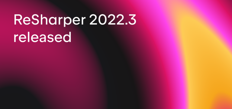 ReSharper 2022.3 Released With More C# 11 Features, NuGet Vulnerabilities Detection, and Support ...