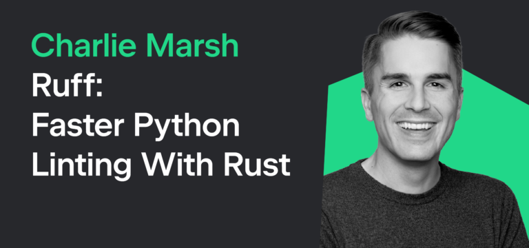 Webinar: Ruff - Faster Python Linting With Rust | The PyCharm Blog