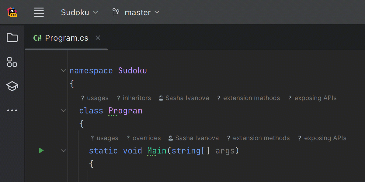 Rider 20232 Eap 3 Improvements For Raw Strings Gitlab Integration Memory Snapshot Analysis