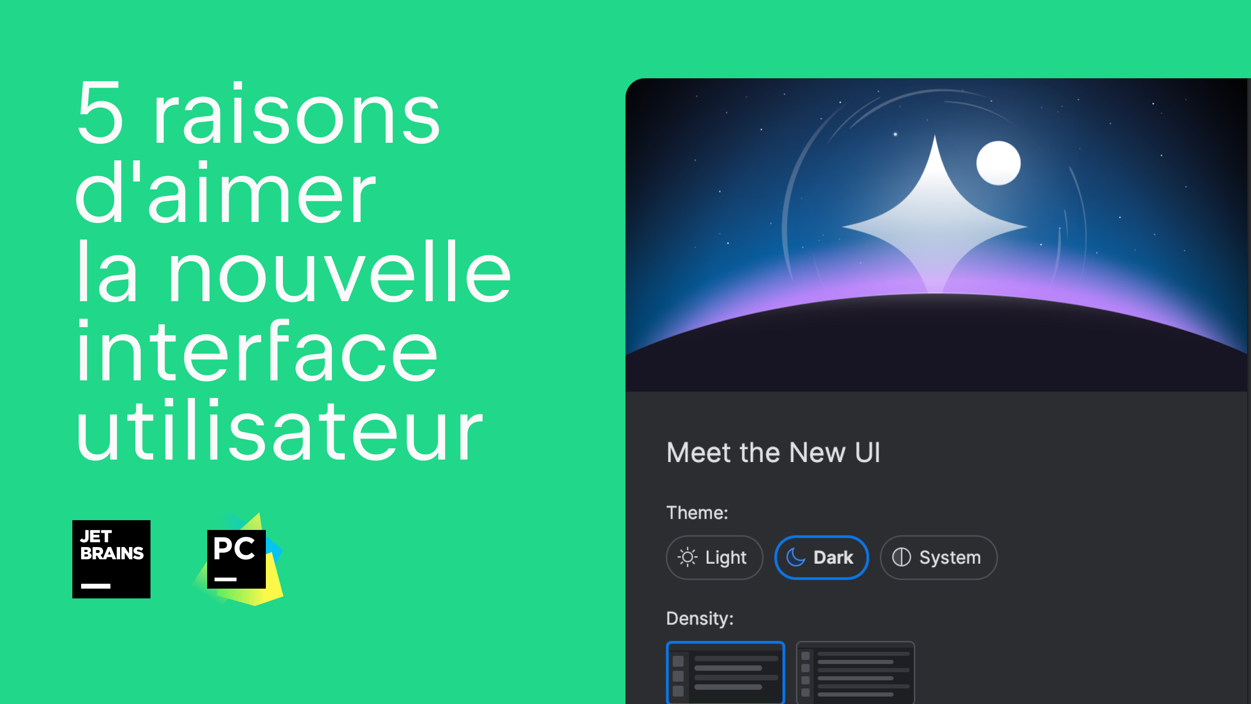 Cinq raisons d'aimer la nouvelle interface utilisateur | The PyCharm Blog