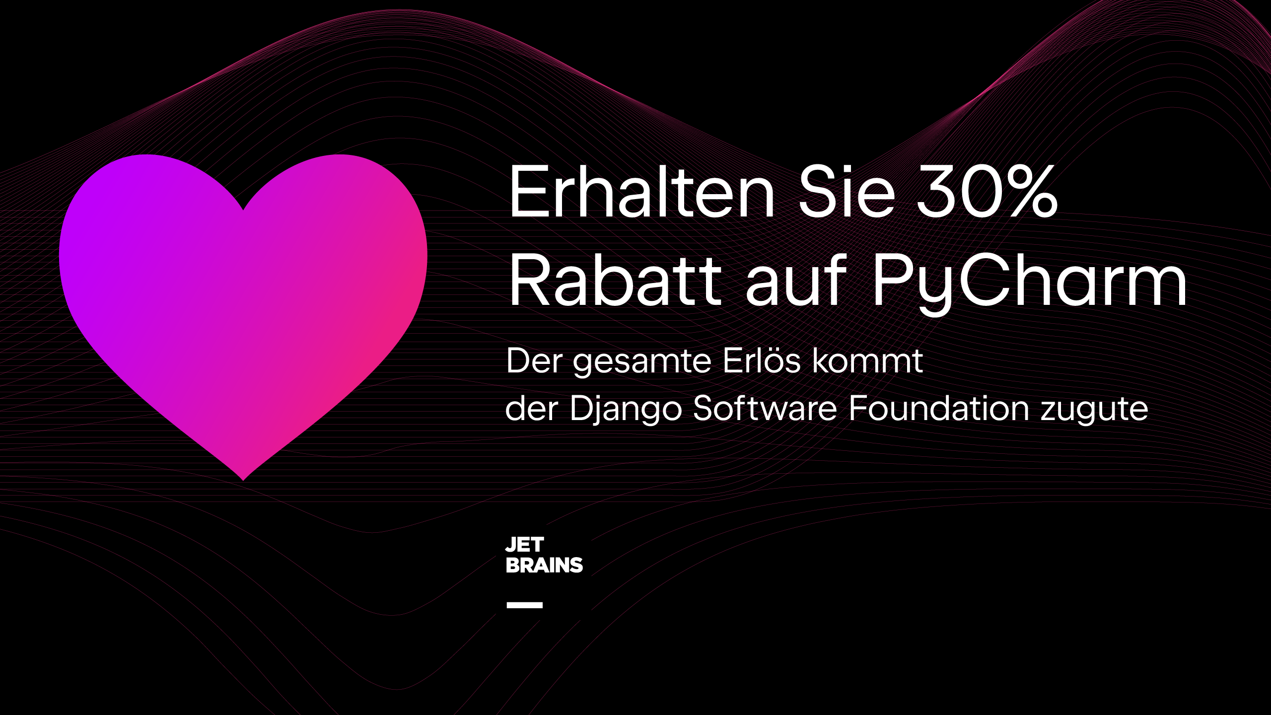 Kaufen Sie PyCharm. Unterstützen Sie Django. | The PyCharm Blog