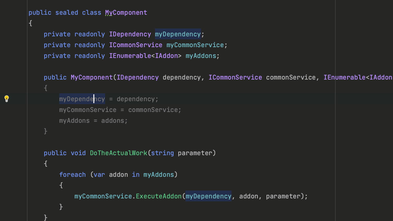 Extended C# Support in ReSharper and Rider 2023.2 EAP 9 | The .NET Tools Blog