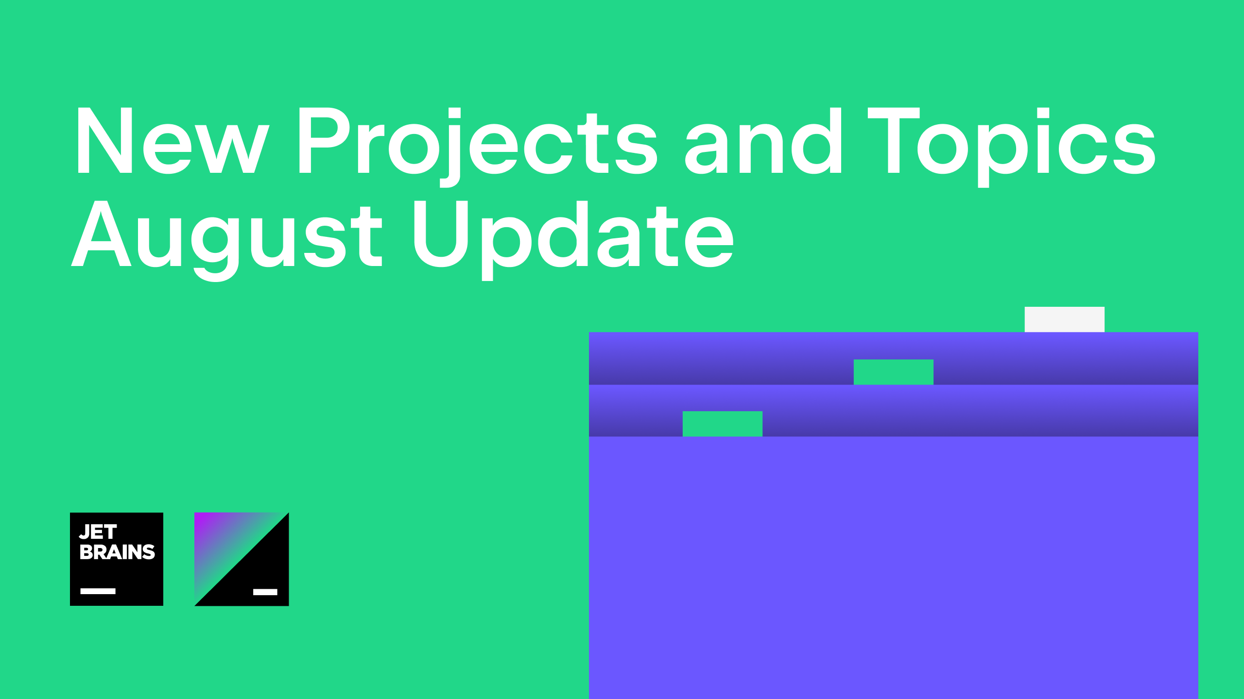 JetBrains Academy’s New Projects and Topics: August Update | The ...