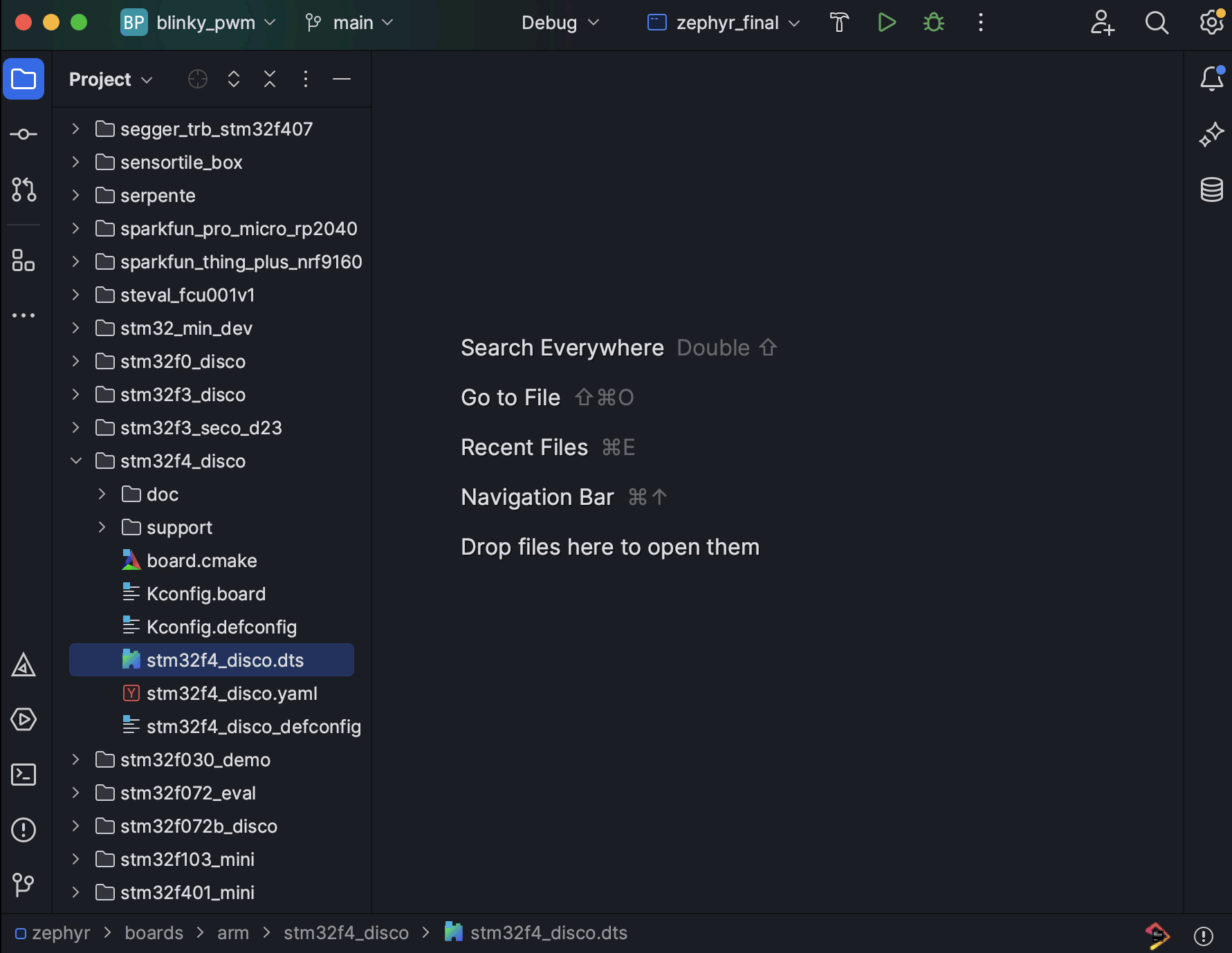 CLion 2023.3 EAP2: Support for Device Tree Files and Meson | The CLion Blog