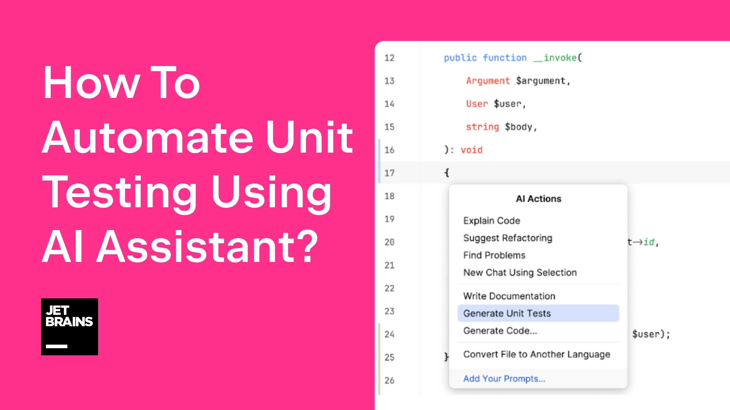 How To Automate Unit Testing Using Ai